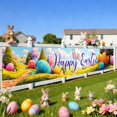 Easter Decorations, Easter Decorative Banner Heartfelt Happy Easter ...