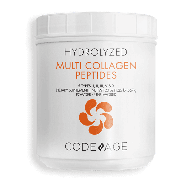Codeage Multi Collagen Protein Powder Peptides, Hydrolyzed, 2-Month Supply, Collagen I, II, III ...