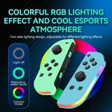 Andoer Wireless Game Controller for Nintendo Switch with RGB LED ...