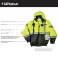 SAFEGEAR Type R Class 3 Bomber Jacket with Pockets - Medium - Polyester ...