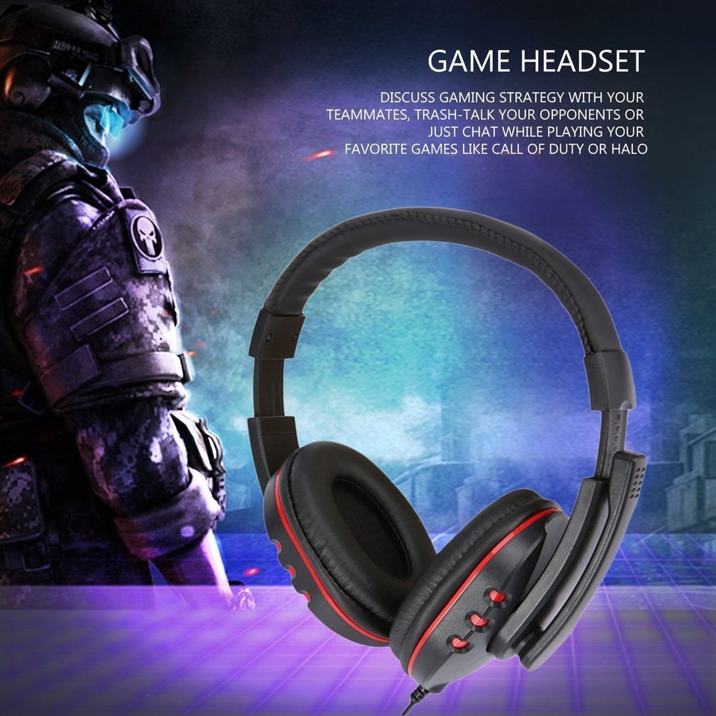 Headset Headphone with Mircophone for Xbox 360 Live Gaming Headsets ...