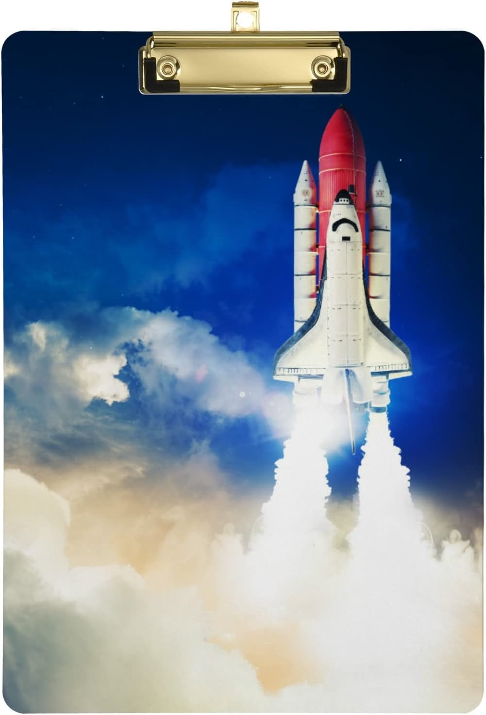 FMSHPON Spaceship Launch Clipboard Hardboard Wood Nursing Clip Board ...