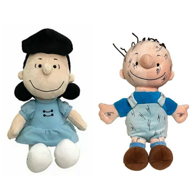 Plush 12" Blue Lucy & Pigpen Pig Pen Set 2pc Dolls Peanuts Holiday NEW ...