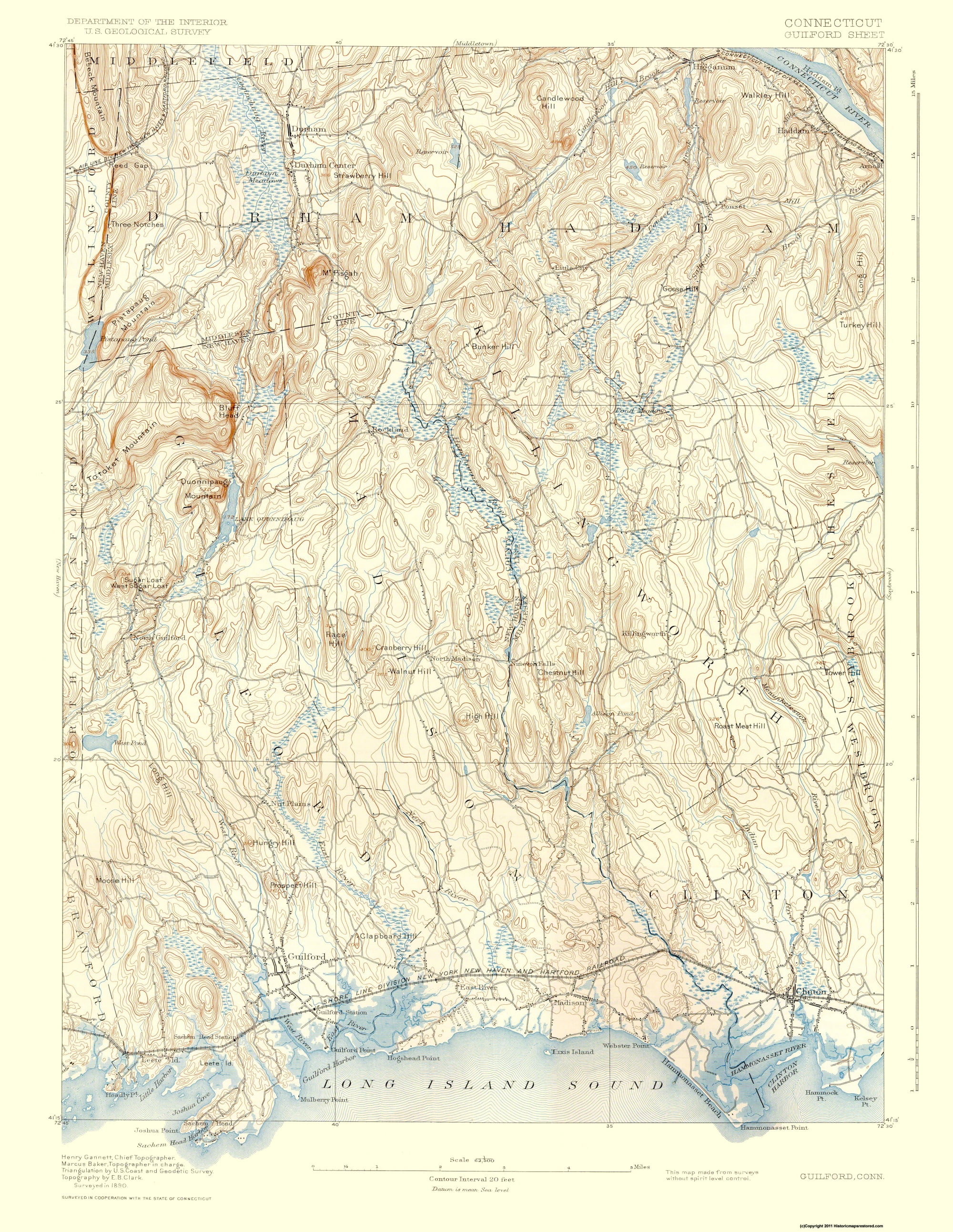 Guilford Ct Map