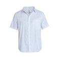 George Men's and Big Men's Button Up Performance Shirt with Short ...