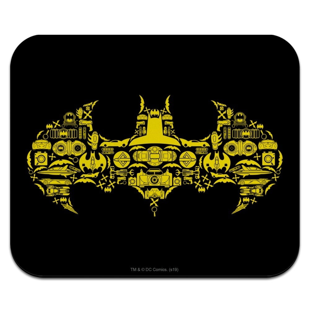 Batman Batman Icons Logo Low Profile Thin Mouse Pad Mousepad - Walmart.com