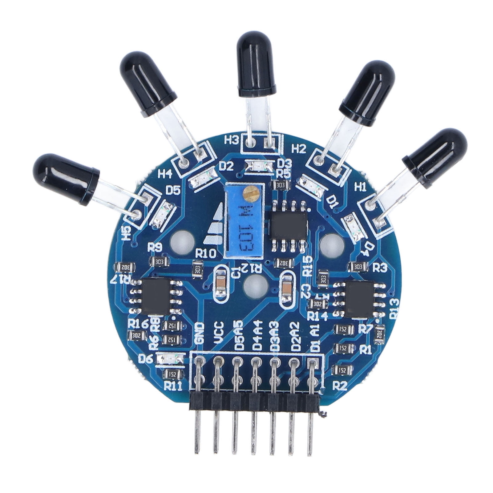 Módulo de sensor de llama de 5 vías, módulo de sensor de extintor de ...