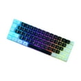 61 Keys USB Corded Keyboard Gaming Keyboard Mechanical Sensation ...