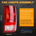 Nakuuly Tail Lights Rear Lamp Compatible With 2009-2018 Dodge Ram 1500 ...