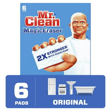 Mr. Clean Magic Eraser Extra Durable, Cleaning Pads with Durafoam, 10 ...