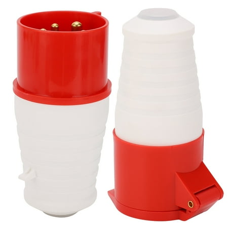 FLAMEEN Industrial Plug Connector Set 5‑Pin 3‑Phase Explosion‑Proof ...