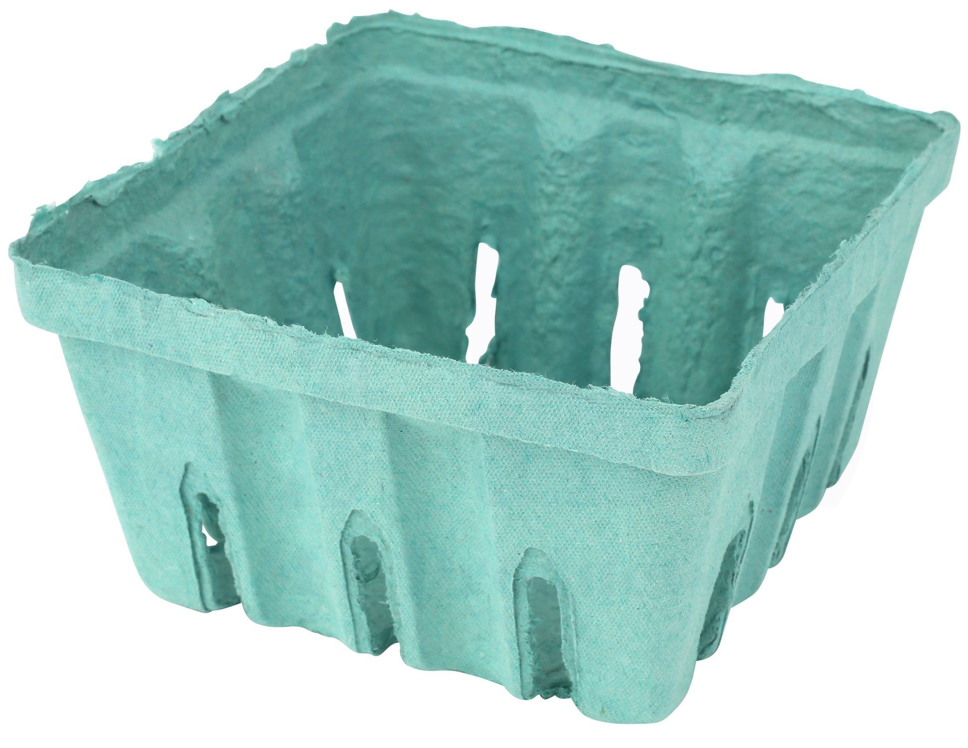 MT Products Fruit Storage Green Molded Pulp Fiber Produce Vented Basket ...