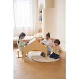 Ash - Wood Adjustable Learning Tent with Desk and Chair - Walmart.com