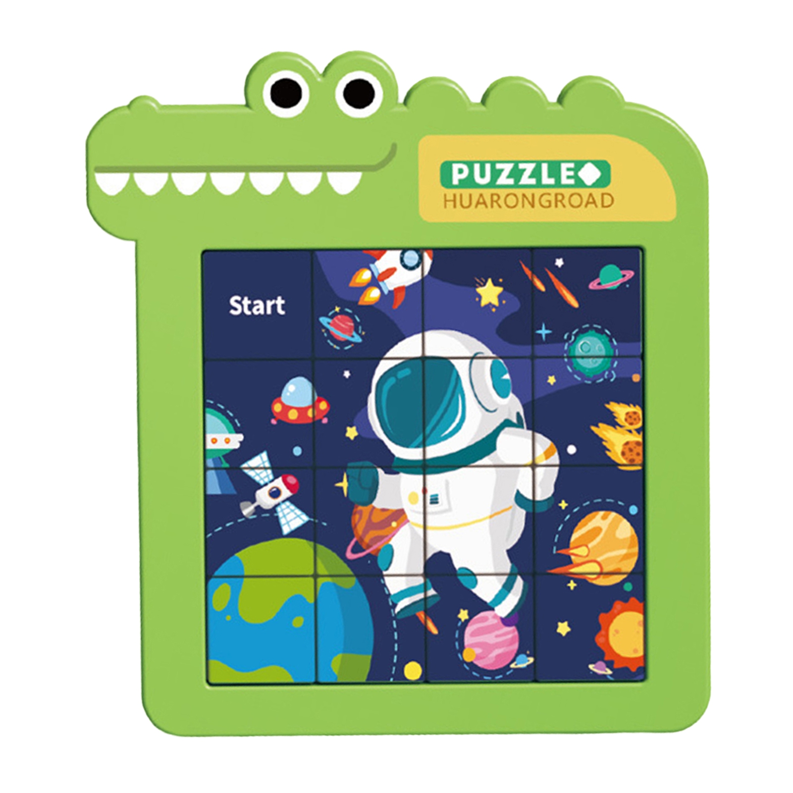 Skindy Number Slide Puzzle Brain Teaser IQ Game - Pack of 1 (15 Number ...