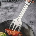 Dadiaei 3 In 1 BBQ Grill Tool Fork Spatula Tongs Bottle Opener 430 ...