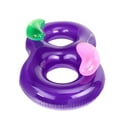 Swimline Vinyl Sidebyside Inflatable Pool Float, Purple - Walmart.com