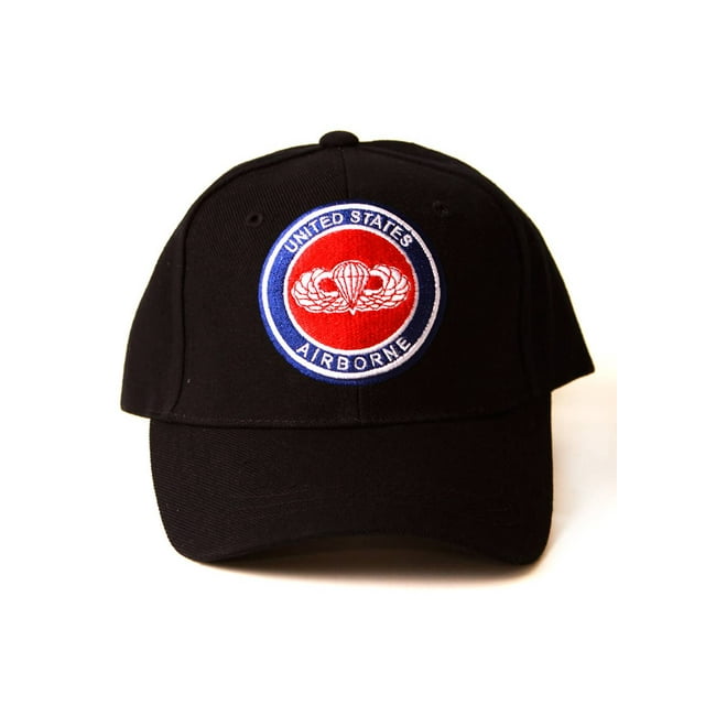 187 Airborne Rakkasans Logo Style Hat - Black - Walmart.com