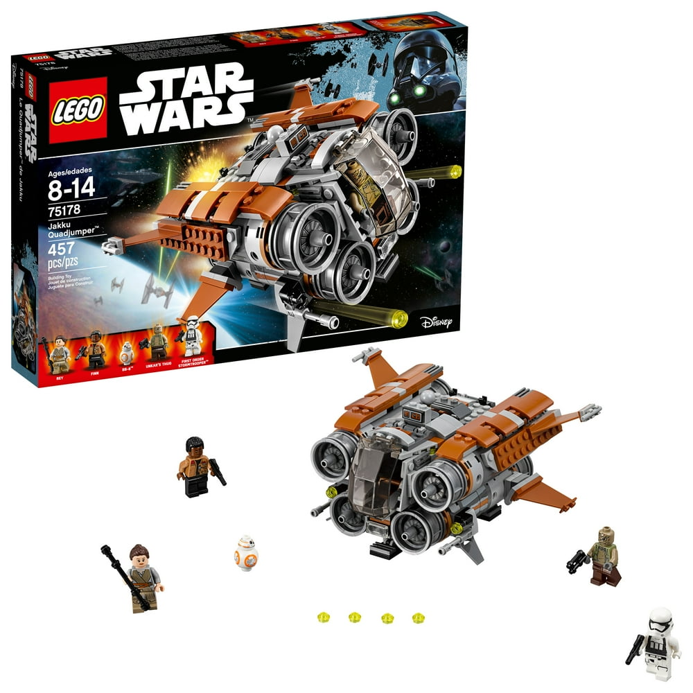 LEGO Star War? Jakku Quadjumper 75178 (457 Pieces) - Walmart.com ...