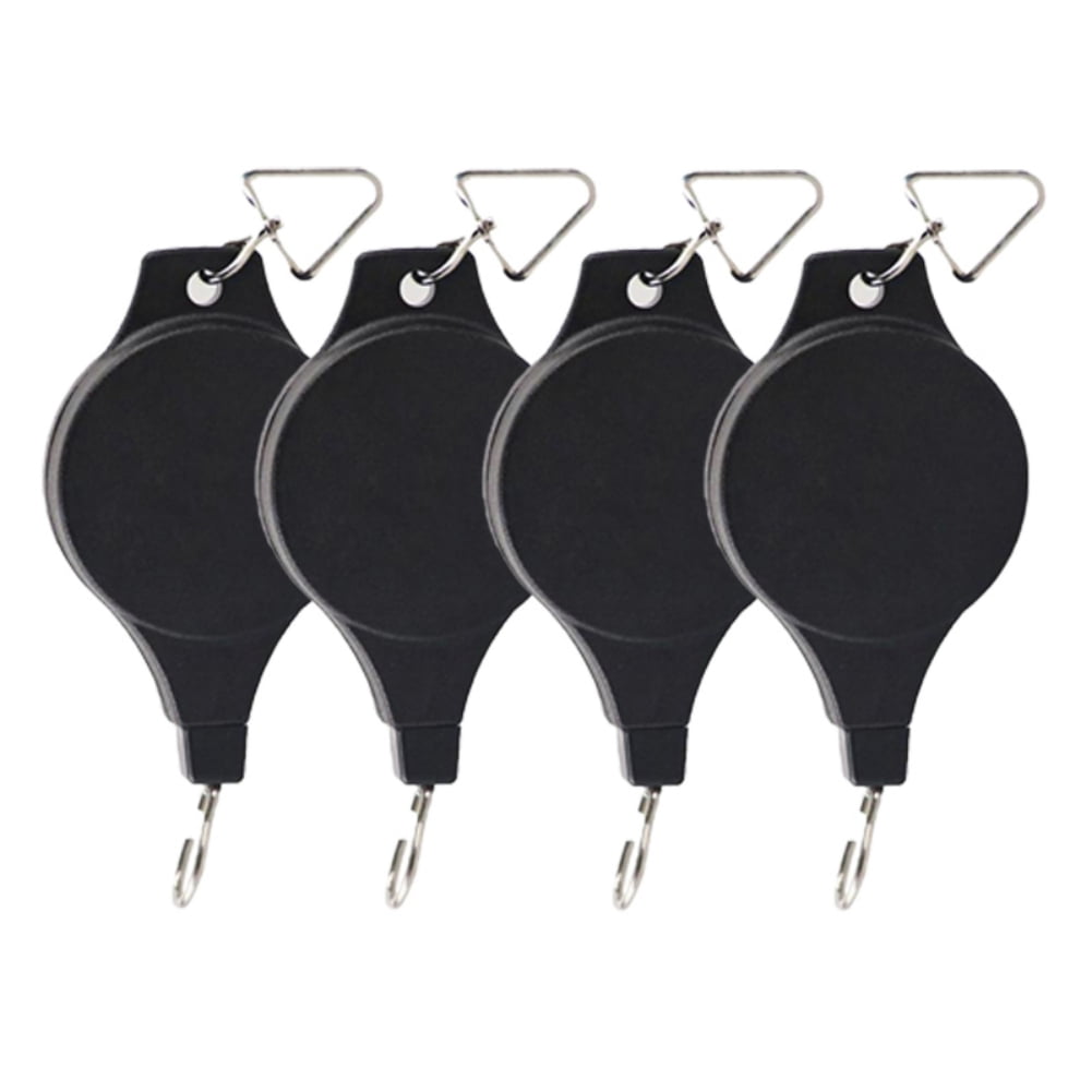 Keimprove Retractable Plant Pulley 4 Pack Adjustable Plant Hooks Pull ...