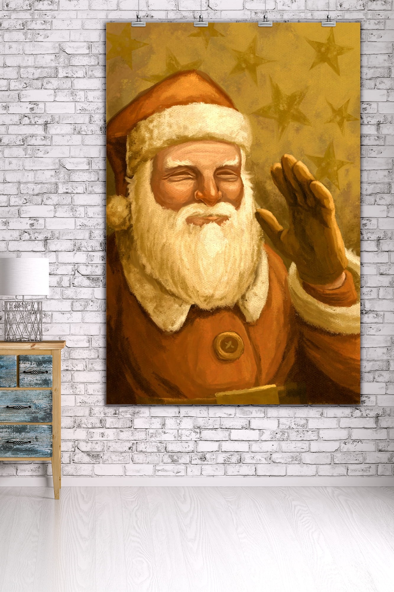 Santa Claus Oil Painting
