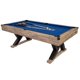 American Legend Kirkwood 84" Billiard Table with Rustic Blond Finish, K ...