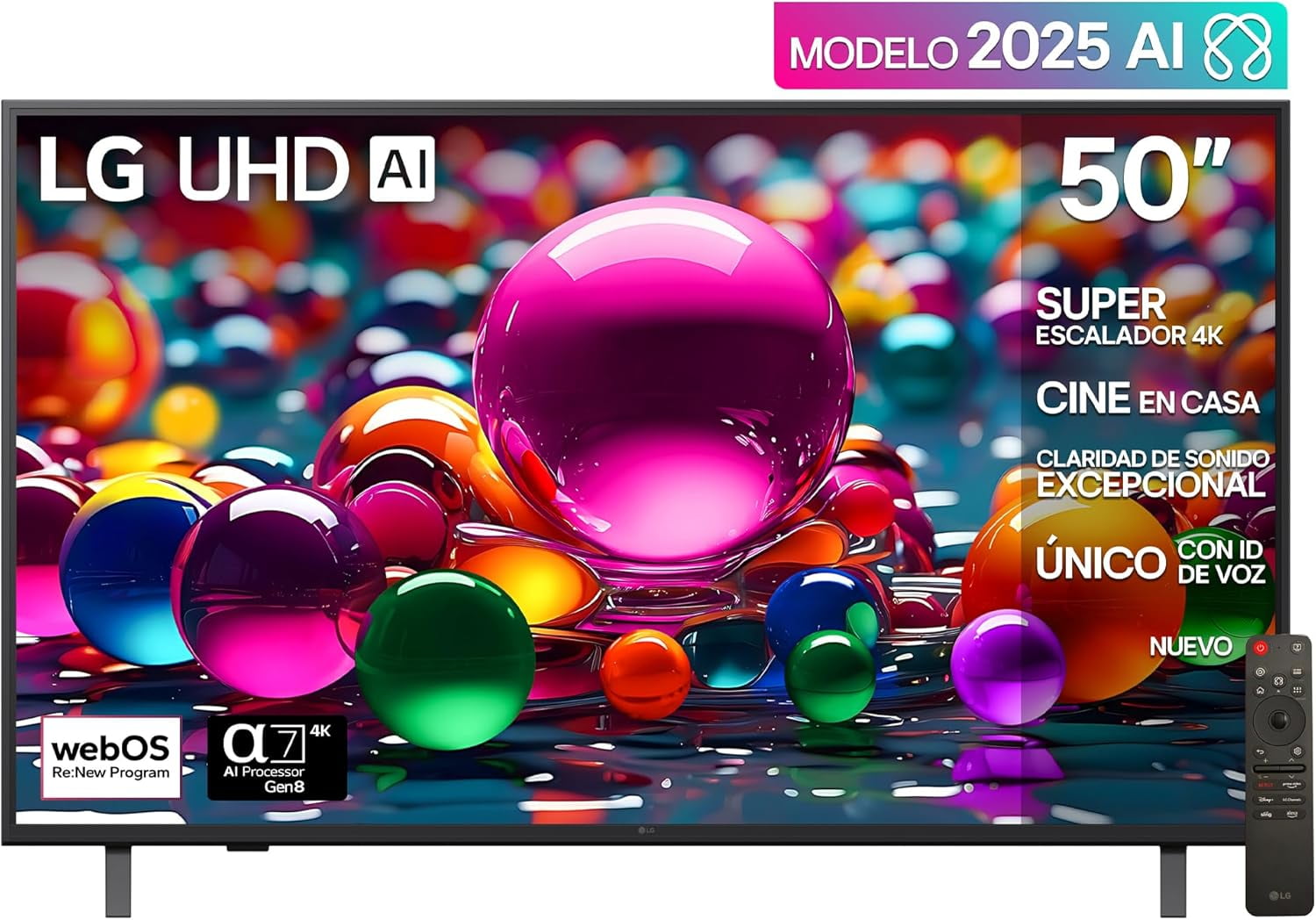 TELEVISOR LG DE LED MODE. 50UA8050PSA WebOS | Walmart en línea