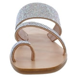 INC Womens Gianolo Embellished Toe Loop Flat Sandals - Walmart.com