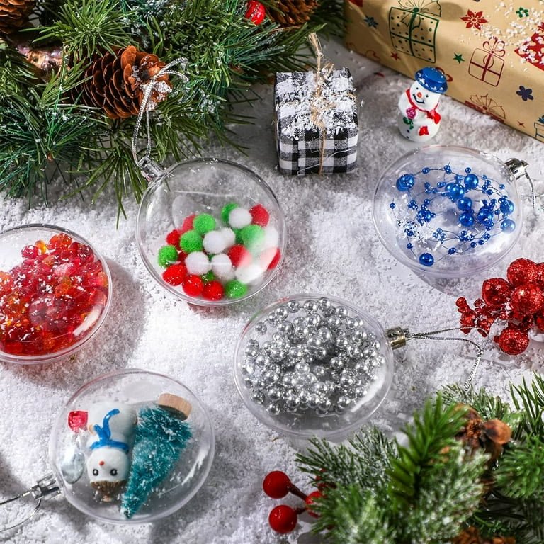 Ideas For Fillable Glass Ornaments Photograph Fillable Ornaments!