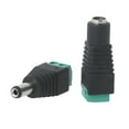 for Connector Plug 12V Adapter Connector 5.5x2.1mm Male+Female for CCTV ...