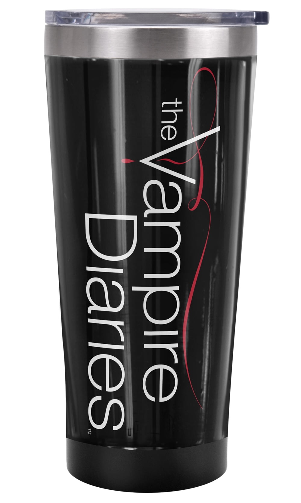The Vampire Diaries Official Vampire Diaries Logo 20 oz Travel Tumbler ...