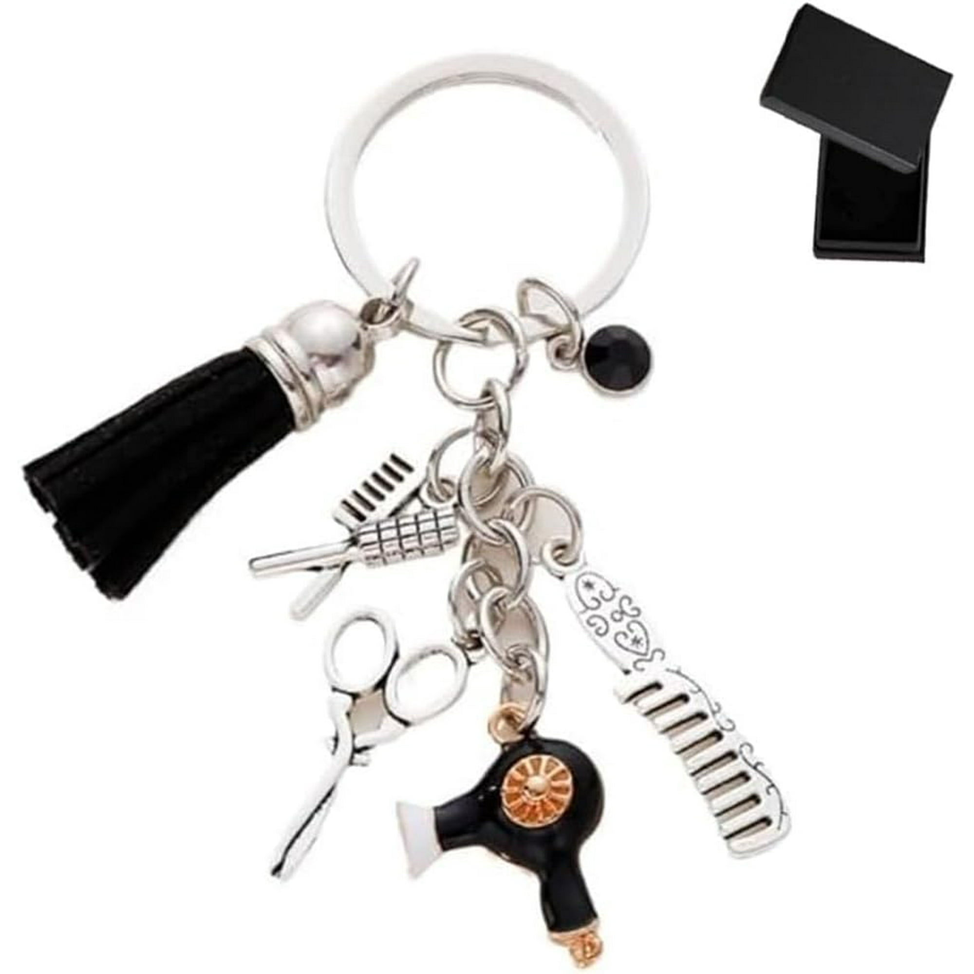 Click here for Xinyu Hairstylist Keychain Gift With Comb & Scisso... prices