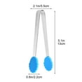 5Pcs Stainless Steel Silicone Mini Clamps, Ice Cube Tongs, Coffee Cube ...