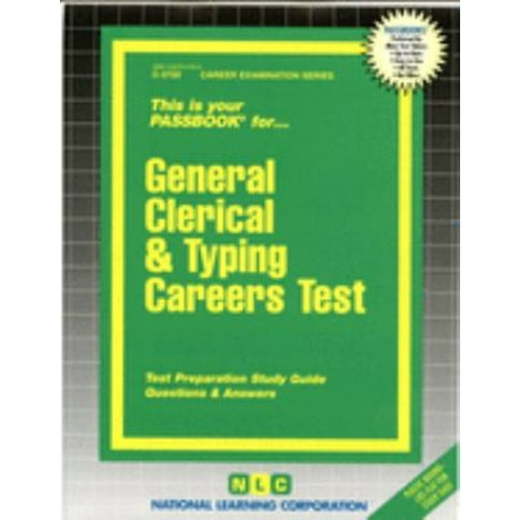 Pre-Owned Career Examination: General Clerical & Typing Careers Test ...