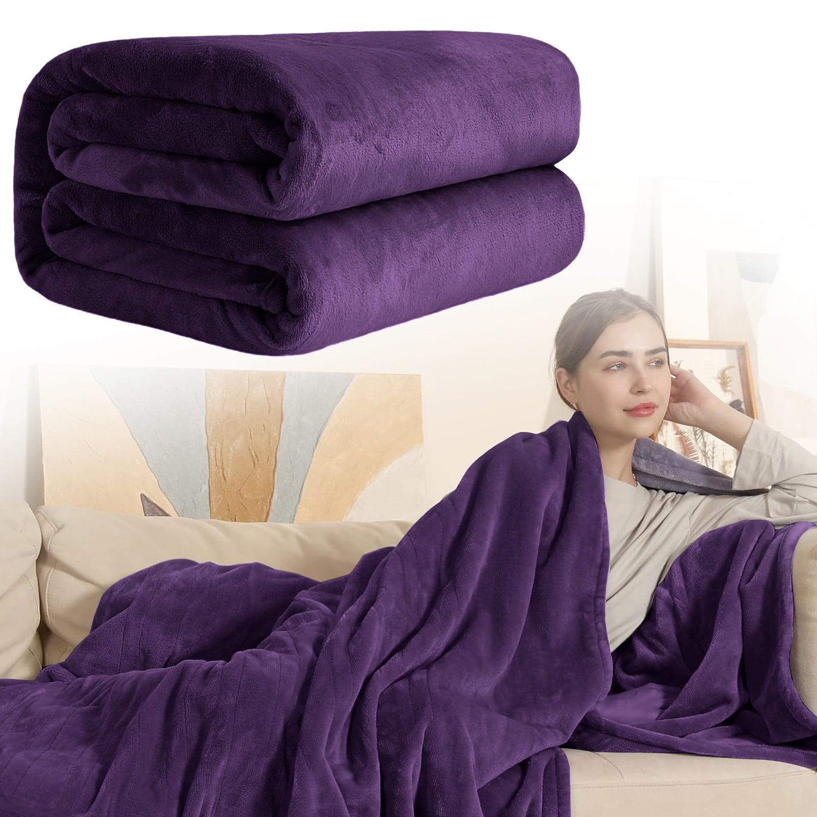 Click here for Cozylynx Fluffy Blanket Heated Blanket Blanket Con... prices