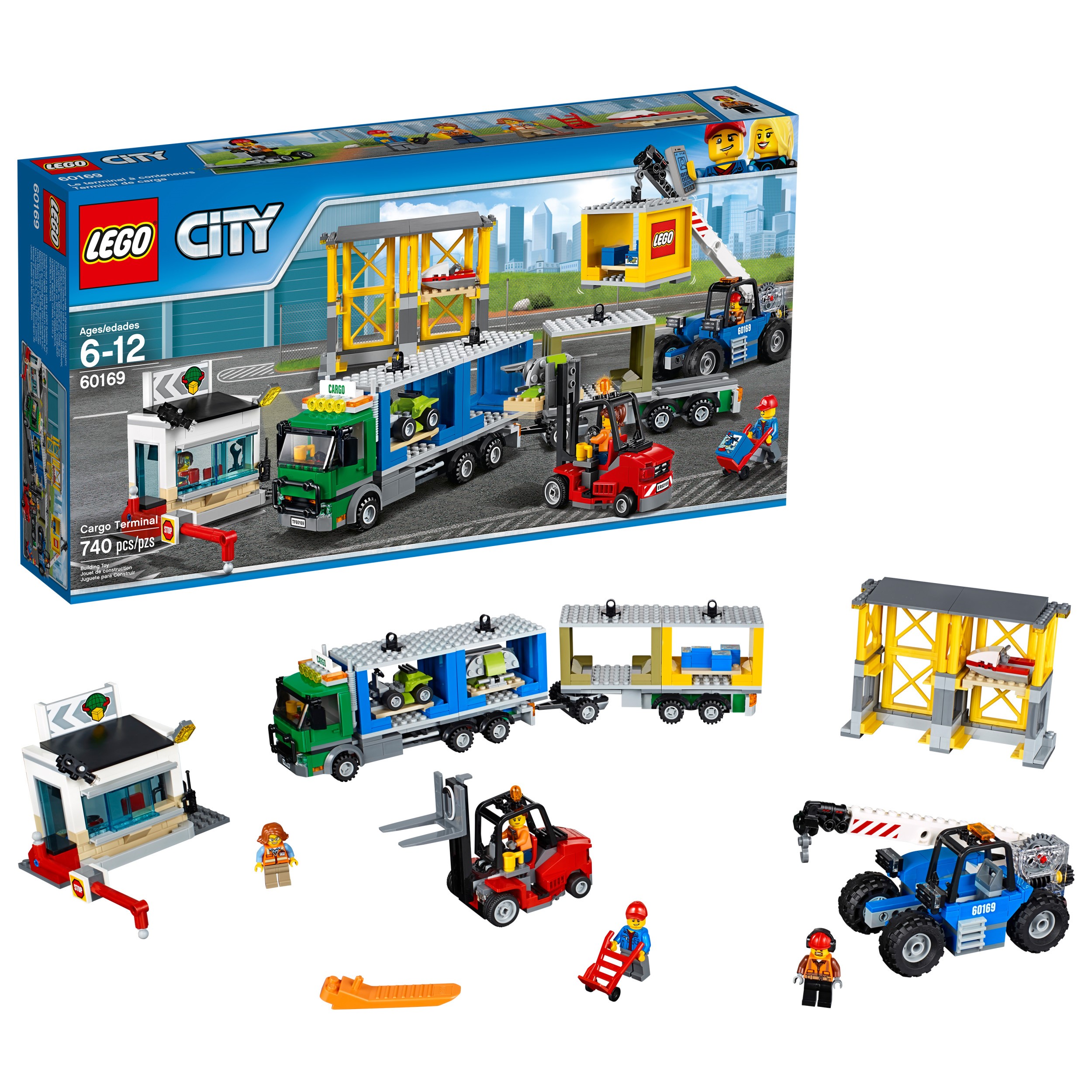 LEGO City Town Cargo Terminal 60169 Walmart Walmart LEGO City Town Cargo Terminal 60169 Walmart Walmart