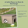 Indoor & Outdoor Small Animal Hideout Shelter for Rabbits and Guinea ...