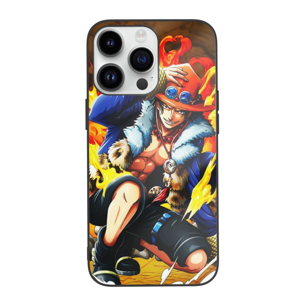 Portgas D Ace Phone Case for iPhone 14 Plus Pro Max / iPhone 13 Mini ...