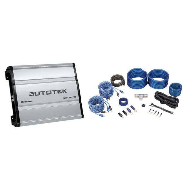 Autotek SS3500.4 Super Sport 3500 Watt 4-Channel Car Amplifier Class A ...