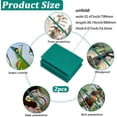 2 pc Non-woven Fabrics Netting for Fruit Trees Plant Protection Teal ...