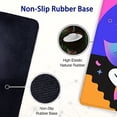 Carnival Clown Face Mouse Pad 31.5 x 11.82 inches Rubber Desk Mat with ...
