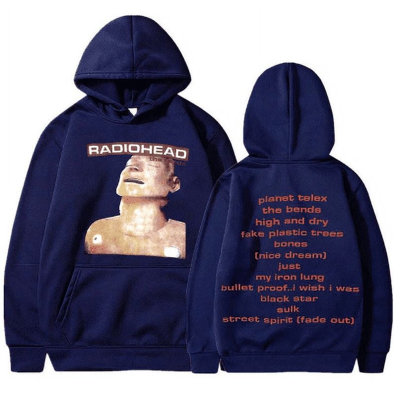 Click here for Fengzan Vintage Rock Band Radiohead Merch Hoodie S... prices