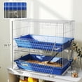 2-Tier Guinea Pig Cage, Ferret Cage, Chinchilla Cage, Small Animal Cage ...