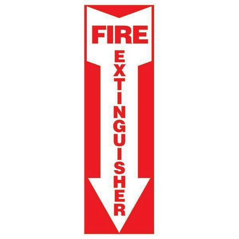 Abc Fire Extinguisher Sign