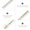 Mlless Stainless Steel Heavy Duty Continuous Folding Piano Hinge for ... Mlless Stainless Steel Heavy Duty Continuous Folding Piano Hinge for ...