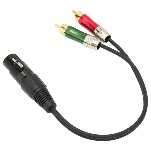 Y Splitter Patch Cable, XLR To Dual Adapter Insulation For VCD For ...