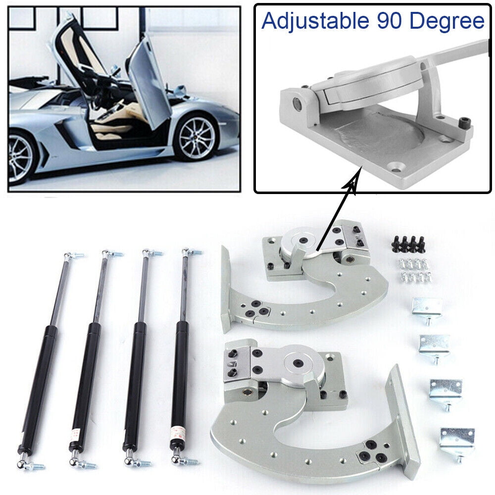 Miumaeov Universal Adjustable Vertical Door Hinges Bolt Butterfly 90 ...