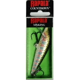 Rapala Countdown Minnow 07 Fishing Lure 2.75" 1/4oz Rainbow Trout ...
