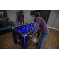 Atomic Azure LED Light Up Foosball Table with Interactive Inrail LED ...