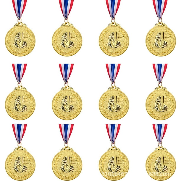 Zshan Winner Medals with Ribbons, 12 Metal Winner Awards, First Place ...