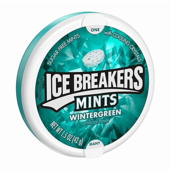 ICE BREAKERS Wintergreen Sugar Free Breath Mints, Multipack with Flavor ...